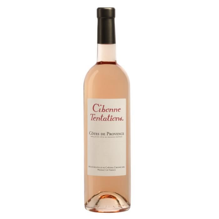 Clos Cibonne Tentation 2016 Côtes de Provence - Vin rosé de Provence ...