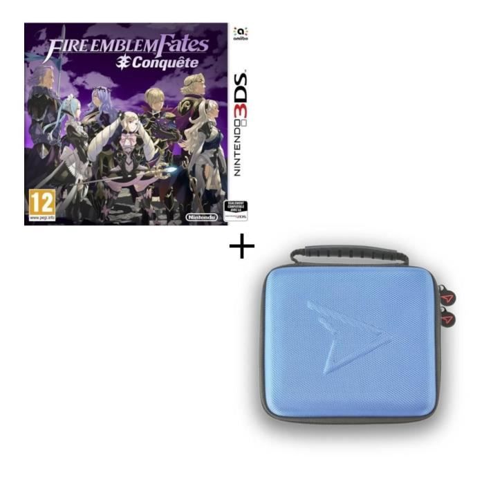 Pack Fire Emblem Fates: Conquête + STEELPLAY Housse 2DS Bleu ...