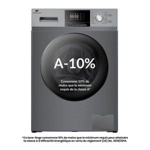 Lave-linge hublot Continental 9kg - Cdiscount