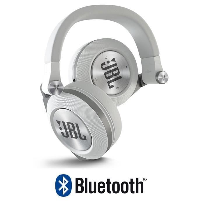 JBL E50BT Casque audio synchros bluetooth blanc - Cdiscount Téléphonie