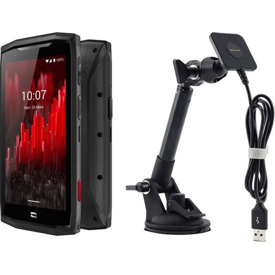 CROSSCALL Core-M5 32Go Noir + X-Car Pro - Cdiscount Téléphonie