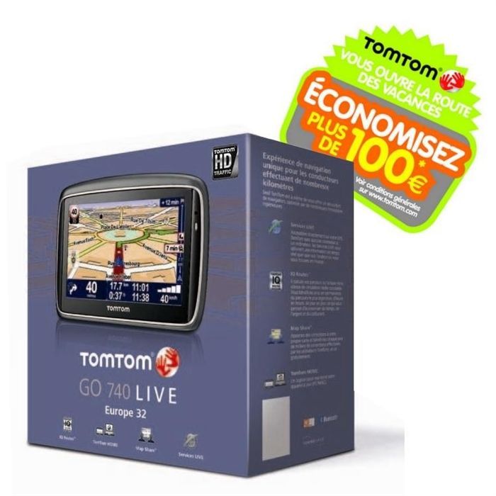 TomTom Go 740 Live Europe - Cdiscount Auto