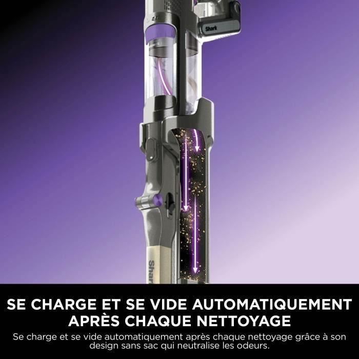 Aspirateur Balai - Shark Power Detect IP3251EUT - Base de vidage ...