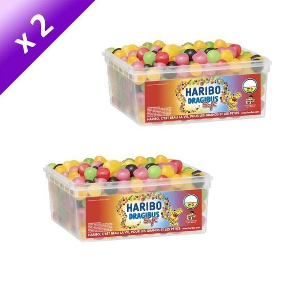 HARIBO Dragibus Soft 2x1kg - Cdiscount Au quotidien