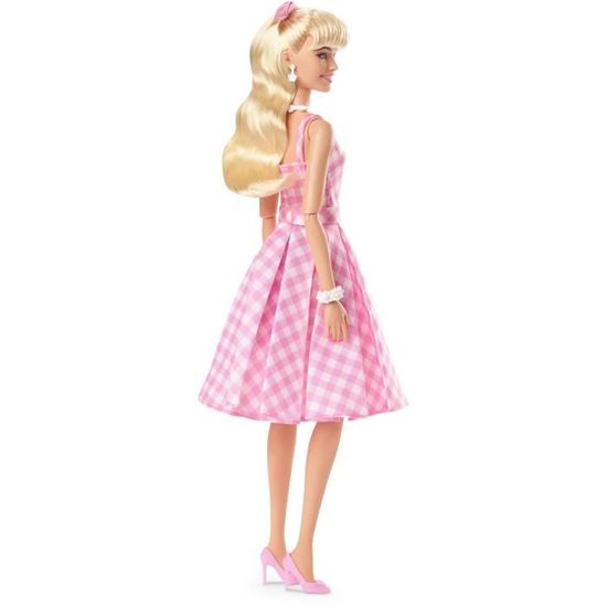 BARBIE THE MOVIE - Barbie Robe Vichy Rose - poupée de collection - 6 ...