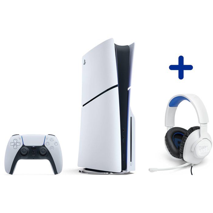 Pack PS5 Standard : Console PlayStation 5 (modèle Slim) + Casque-Micro ...