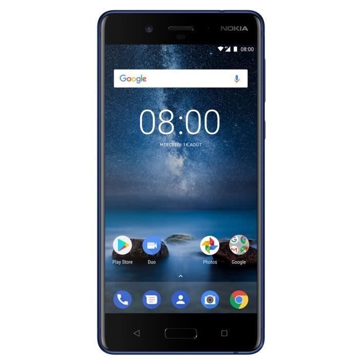 Nokia 8 Bleu - Cdiscount Téléphonie