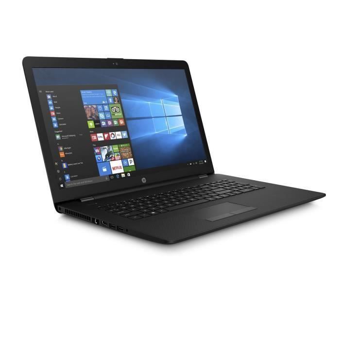 HP PC portable- HP17bs086nf - 17.3" - 4Go de RAM -Windows 10- Intel ...