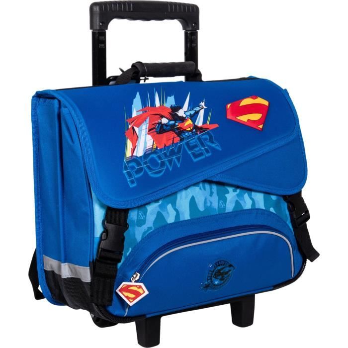 DC COMICS Cartable à Roulettes Superman 41 Cm Enfant - Cdiscount ...