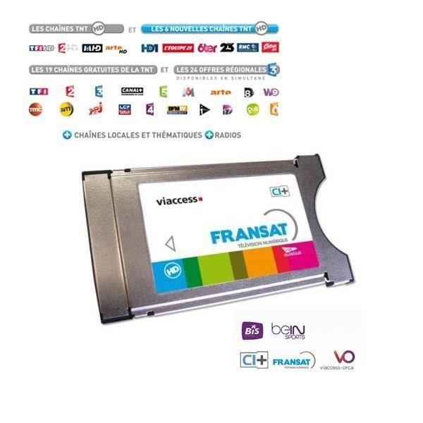 Récepteur décodeur satellite Module NEOTION FRANSAT CI+ 1.3 - Cdiscount ...
