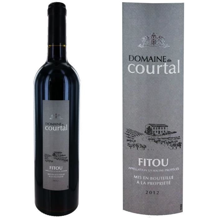 Domaine de Courtal AOP Fitou 2012 - Vin rouge x1 - La cave Cdiscount
