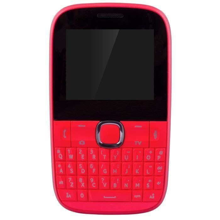 Ice Phone Fun Double Sim Rouge - Cdiscount Téléphonie