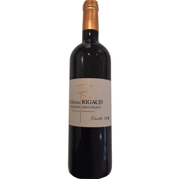 Château Rigaud 2015 Puisseguin Saint Emilion - Vin rouge de Bordeaux ...