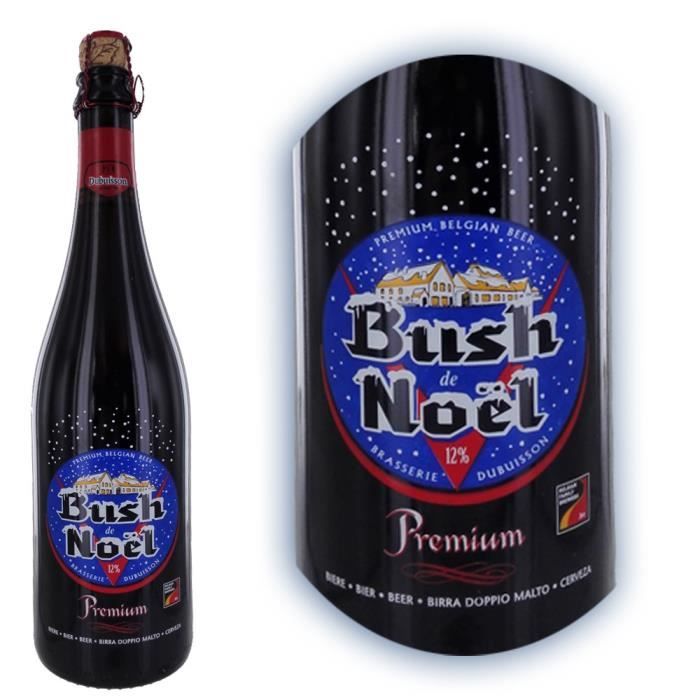 Bushe de Noël - Bière Brune - 75 cl - La cave Cdiscount