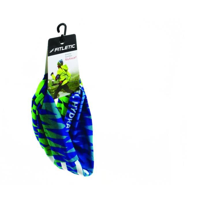 FITLETIC Bandeau Multiscarf - Bleu Bleu et vert - Cdiscount Sport