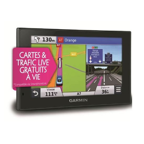 GARMIN Nüvi 2789 LMT GPS 7" - 45 pays, Cartes et t - Cdiscount Auto