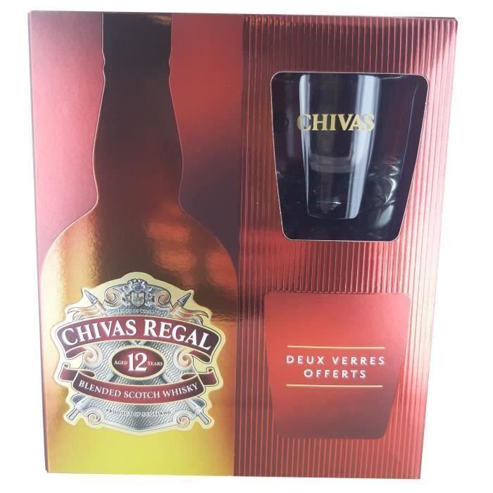 Chivas - 12 ans - Blended whisky - Ecosse - 40,0% Vol. - 70 cl ...