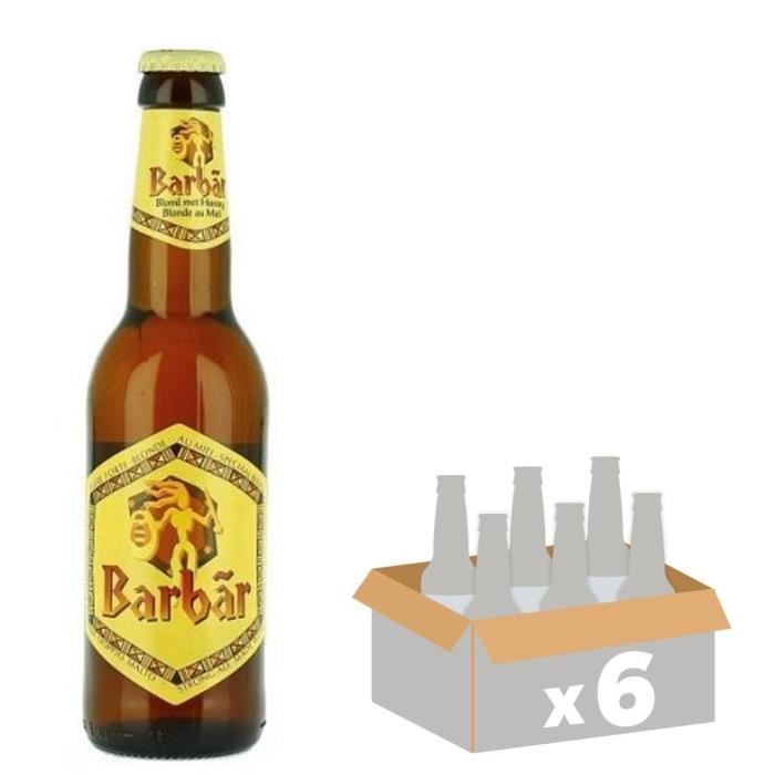 BRASSERIE LEFEBVRE - BABAR Bière Blonde - 6x 33 cl - 8 % - La cave ...