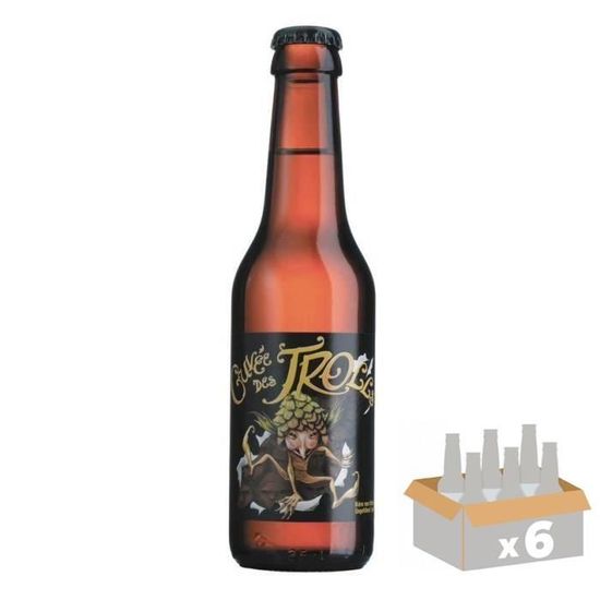 Cuvée des Trolls - Bière Blonde - 25 cl x 6 - La cave Cdiscount