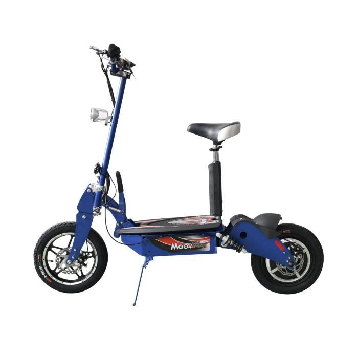 MOOVWAY Trottinette électrique XL 1000W - 48V 12Ah - Bleu - Cdiscount Auto
