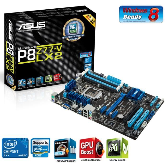 Asus P8Z77-V LX2 - Achat / Vente carte mère Asus P8Z77-V LX2 moins cher- Cdiscount