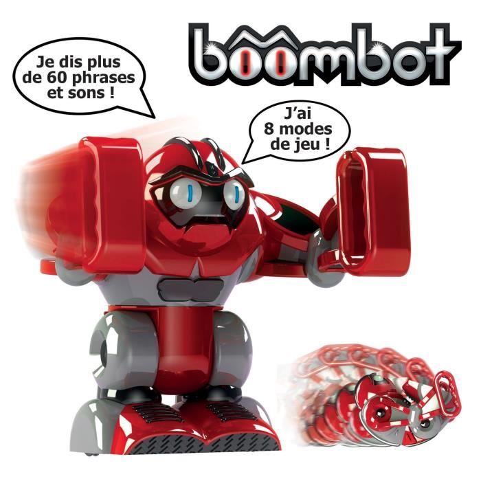 GIOCHI PREZIOSI Robot Humanoïde Boombot Rouge - Cdiscount Jeux - Jouets