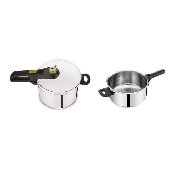 TEFAL Autocuiseur SECURE 5 Néo 4+6L tous feux dont induction ...