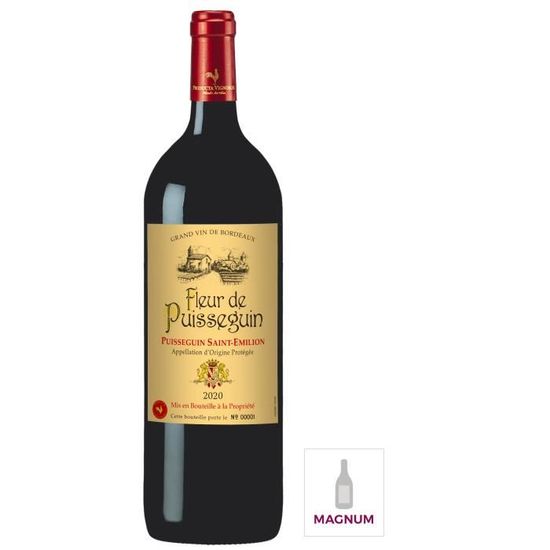 Magnum La Fleur Puisseguin 2020 Puisseguin Saint-Emilion - Vin rouge de ...
