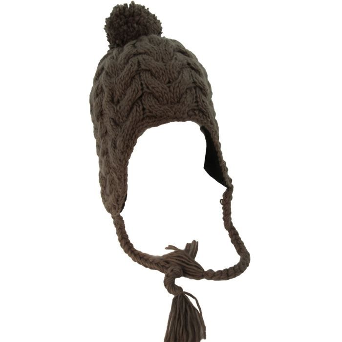 FUSALP Bonnet de Ski Peru Torsade Mixte Marron - Cdiscount Sport