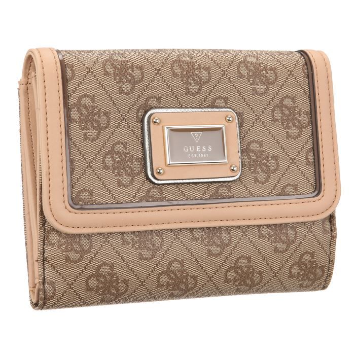 GUESS Portefeuille Femme Marron - Cdiscount Bagagerie - Maroquinerie