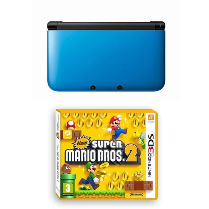 Pack Console 3DS XL + Jeu New Super Mario Bros 2 - Cdiscount Jeux vidéo