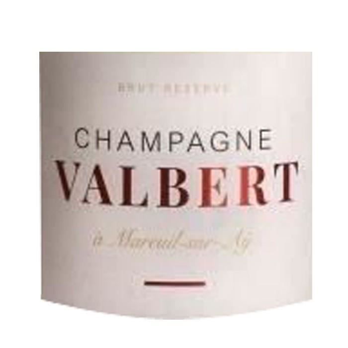 Champagne Valbert Brut Réserve x6 - La cave Cdiscount