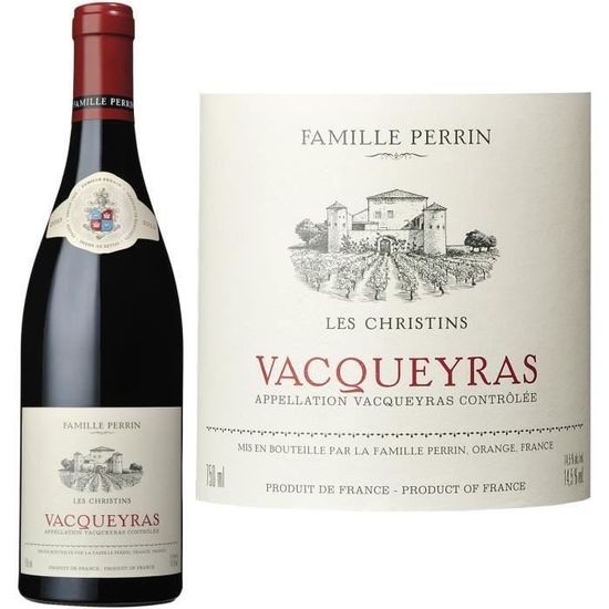 Famille Perrin Les Christins 2014 Vacqueras - Vin rouge de la Vallée du ...
