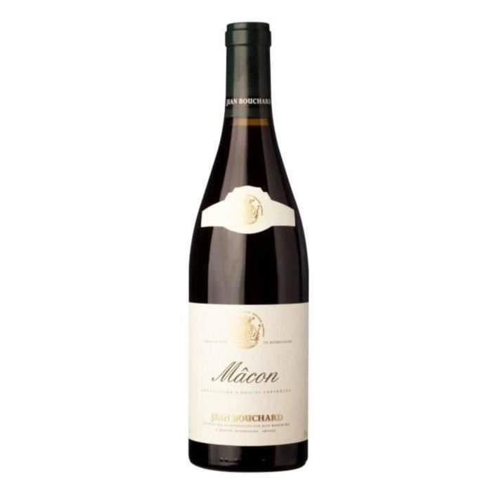 Jean Bouchard 2015 Mâcon - Vin rouge de Bourgogne - La cave Cdiscount