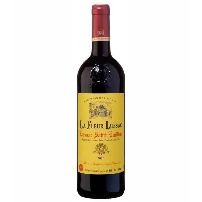 La Fleur Lussac 2016 Lussac Saint-Emilion - Rouge - La cave Cdiscount