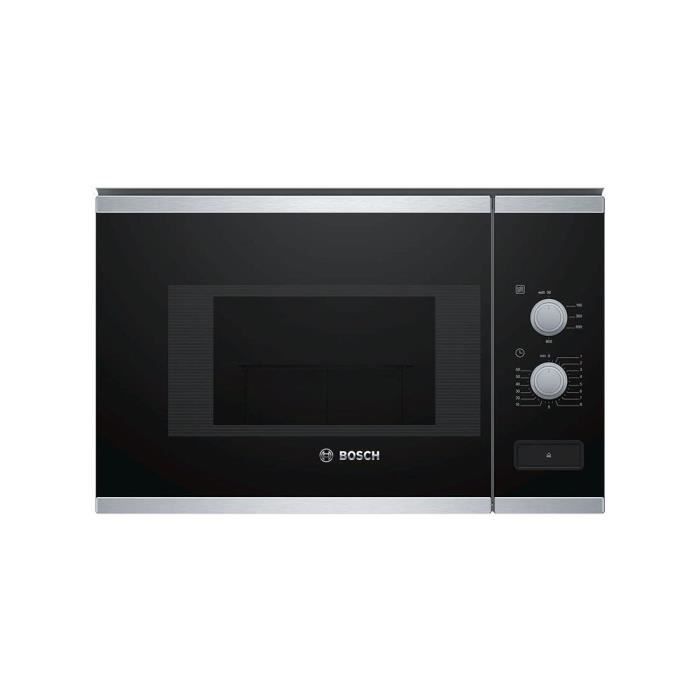 Micro-ondes Pose libre BOSCH BFL520MS0 - Monofonction - Inox - 20 L ...
