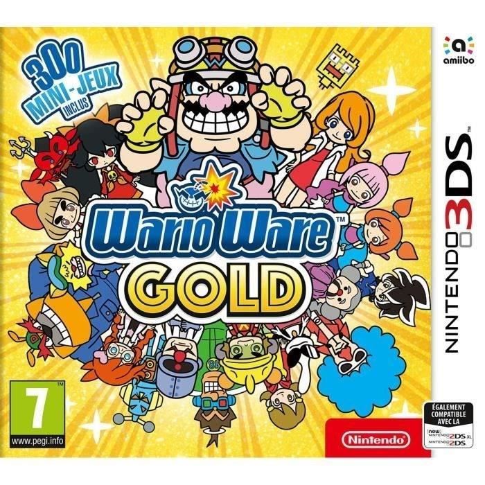 Pack 3 Jeux 3DS WarioWare Gold + Miitopia + Yo-Kai Watch 2 - Cdiscount ...