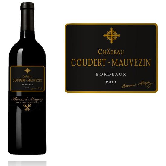 Château Coudert Mauvezin Bordeaux 2010 x1 - La cave Cdiscount