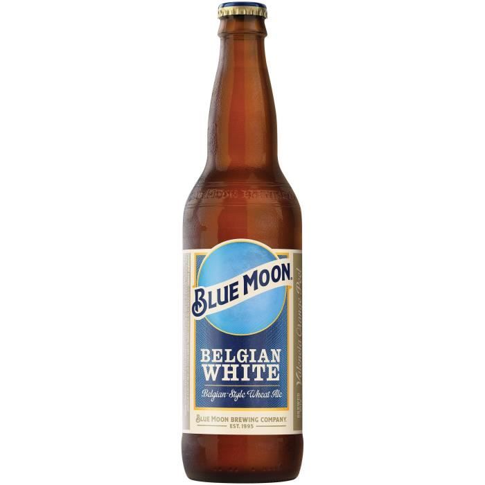 Blue Moon White Ale - Bière Blanche - 33 cl - La cave Cdiscount