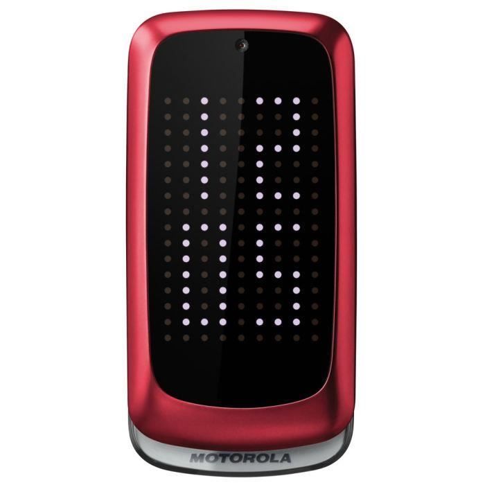 MOTOROLA GLEAM+ Rouge - Cdiscount Téléphonie