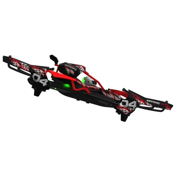 MONDO Ultradrone Pro Racer - Mega Pack Radio commandé - Rouge et Noir ...