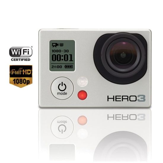 GoPro HERO 3 Silver Edition - Cdiscount Appareil Photo