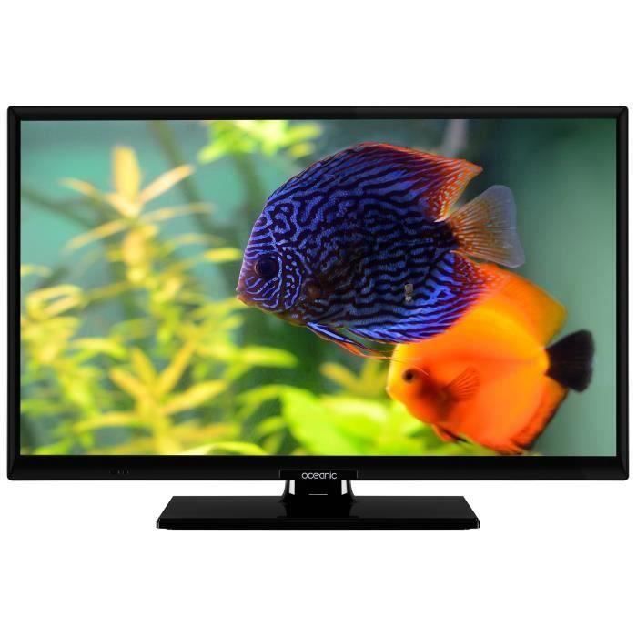 OCEANIC TV LED HD 24'' (60 cm) - Smart TV - 1366 x720 - 2x HDMI, 1xUSB ...