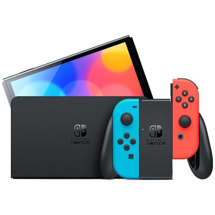 Pack Nintendo : Console Nintendo Switch - Modèle OLED • Néon + Disney ...