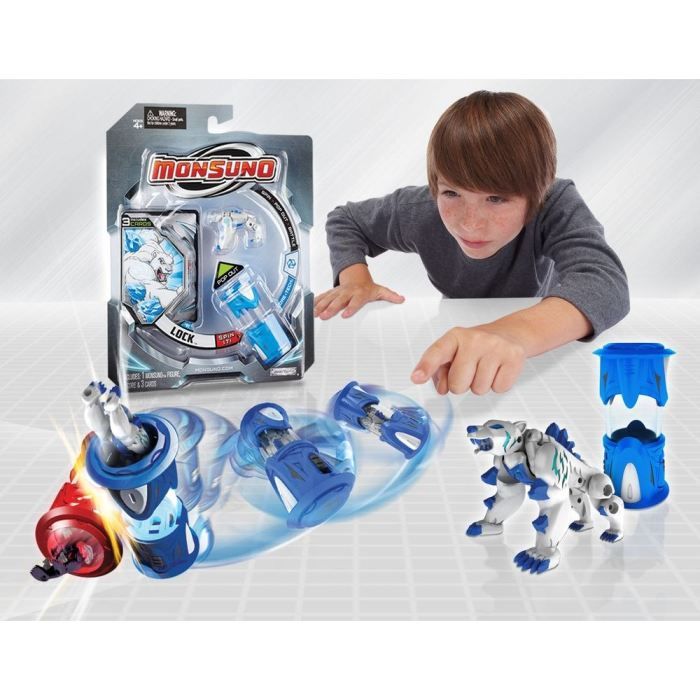 Monsuno - Starter Pack 1 Animal + 1 Core Lock - Cdiscount Jeux - Jouets