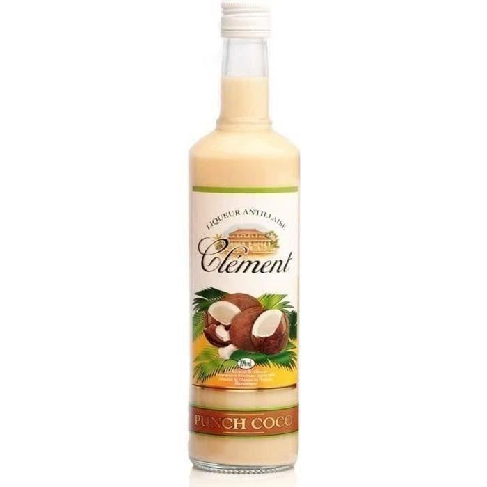 Punch Clément Coco - Martinique - 18%vol - 70cl - Achat / Vente punch ...