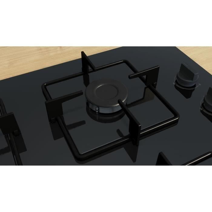 Table de cuisson à gaz - BOSCH Série 2 - 4 foyers - 52 x 59 x 5,4 cm ...