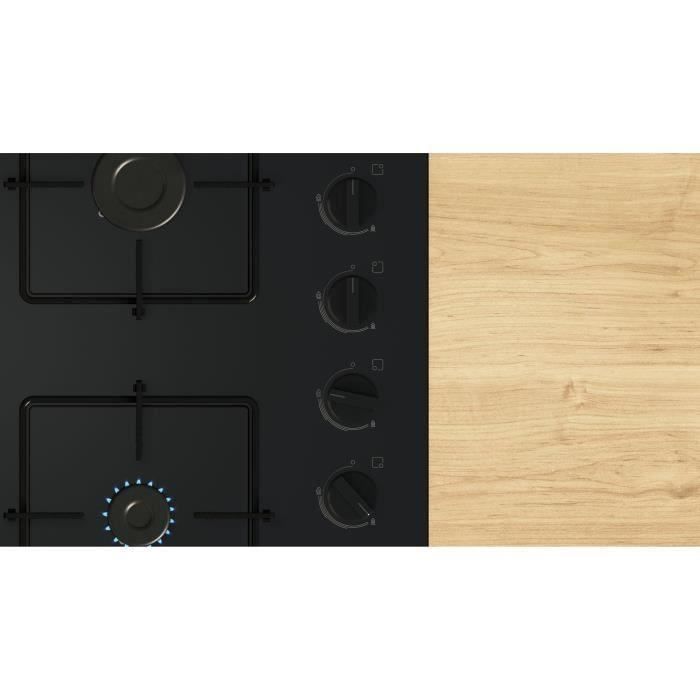 Table de cuisson à gaz - BOSCH Série 2 - 4 foyers - 52 x 59 x 5,4 cm ...