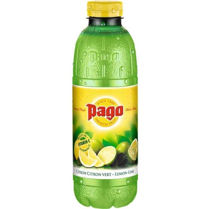 Pago - Boisson au Citron et Citron Vert - Pet de 75 cl - Cdiscount Au ...