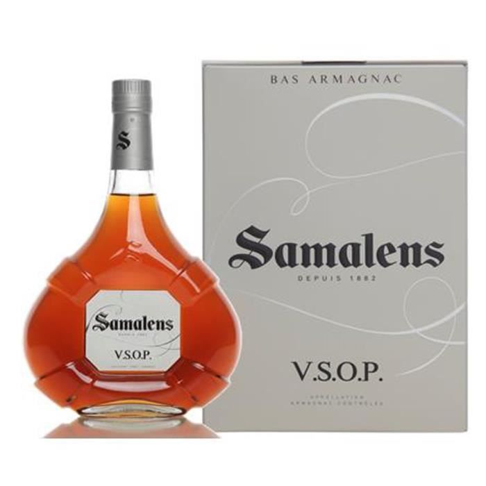 Samalens 8 ans VSOP 70cl Bas Armagnac - La cave Cdiscount
